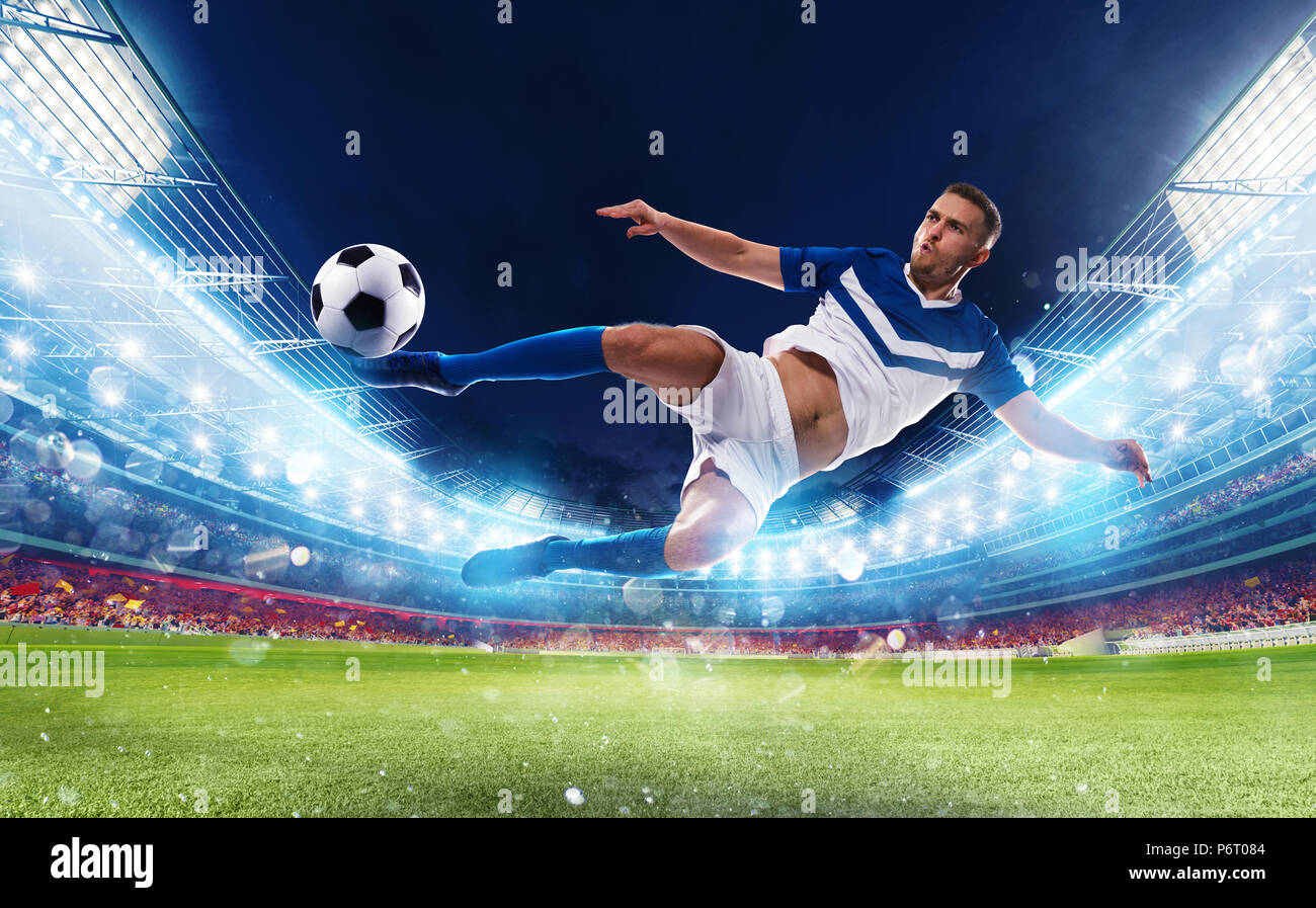 Acrobatic goal hi-res stock photography and images - Alamy