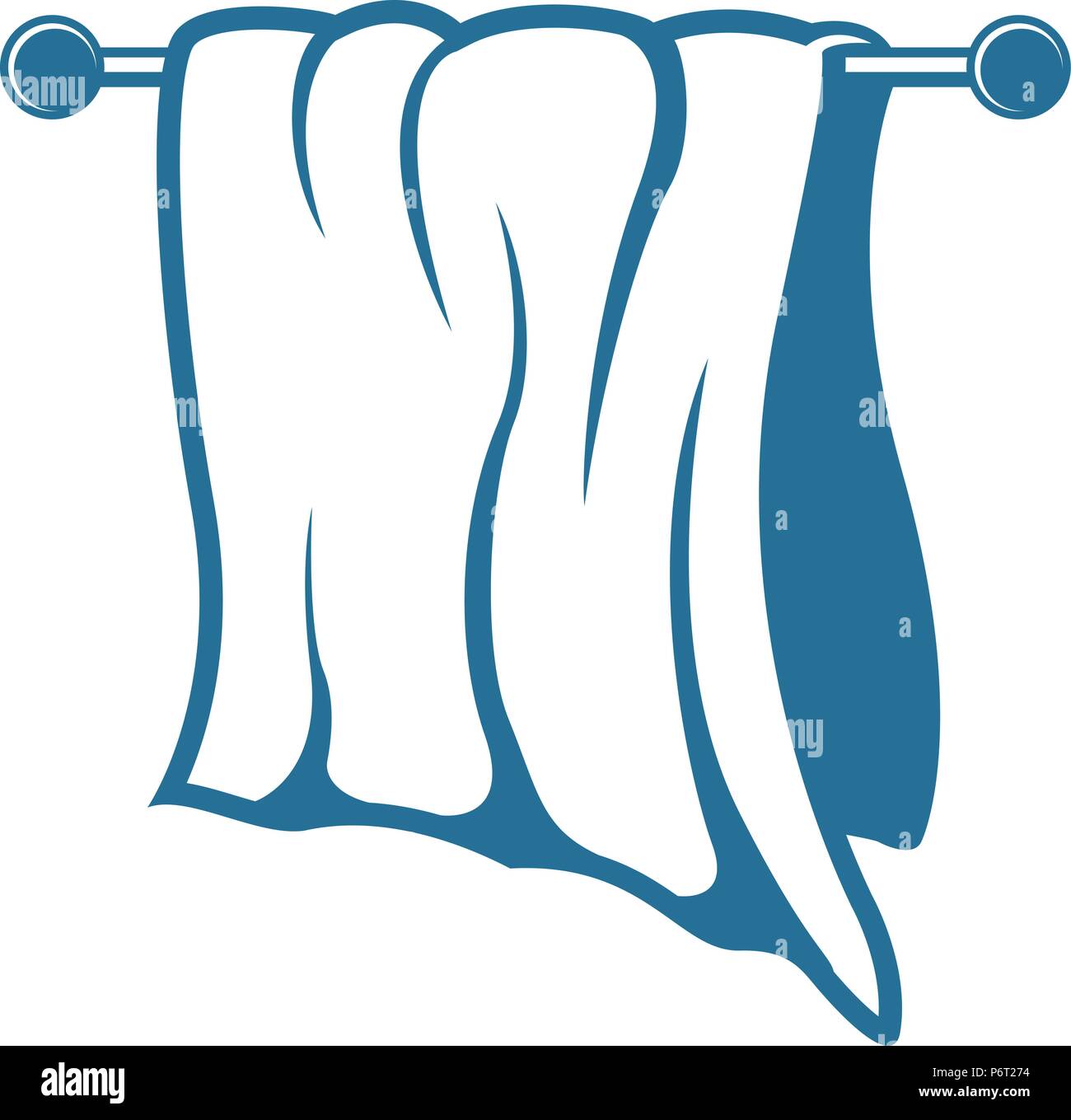 Simple Kitchen towel Stock Vector Image & Art - Alamy