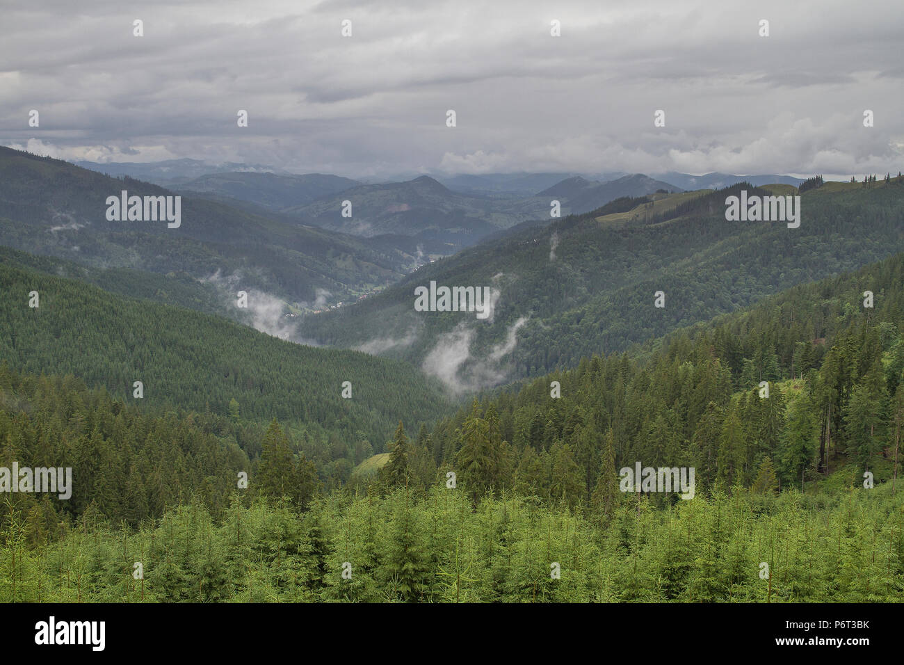 landscape of the Rarau mountains Stock Photo - Alamy