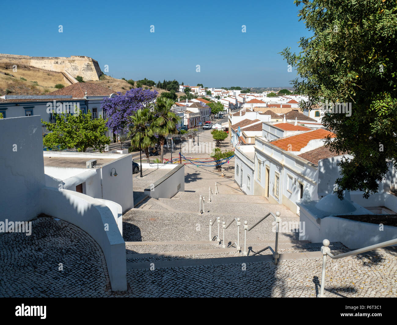 The ancient town of Castro Marim, Algarve, Portugal Stock Photo - Alamy