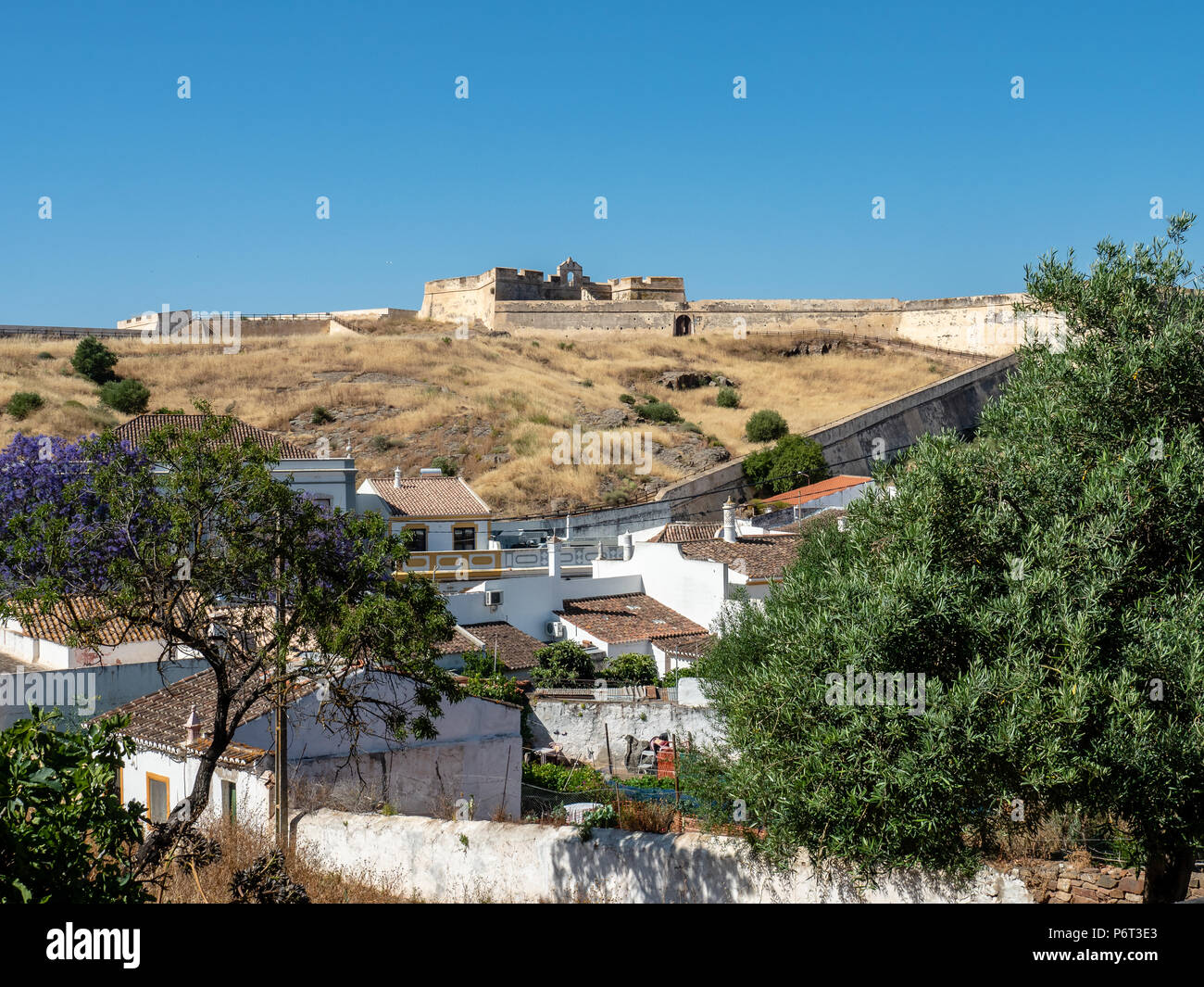 Fort of Sao Sebastiao in Castro Marim, Portugal Stock Photo - Alamy