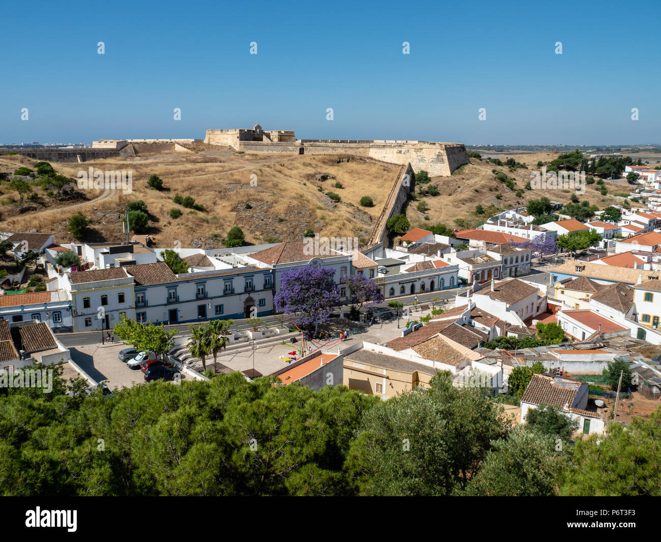 Fort of Sao Sebastiao in Castro Marim, Portugal Stock Photo - Alamy