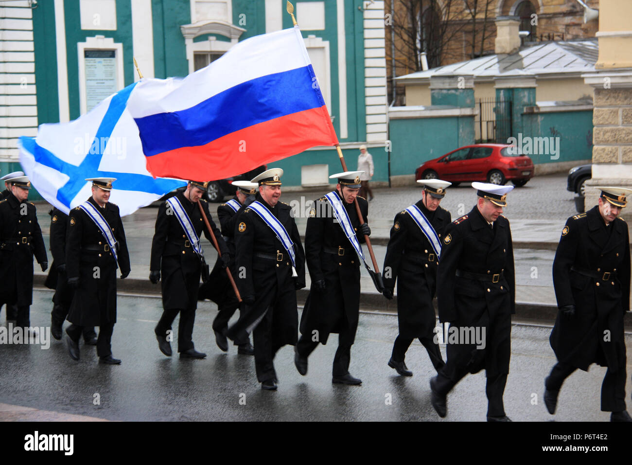 Russia Navy Flag High Resolution Stock Photography and Images - Alamy