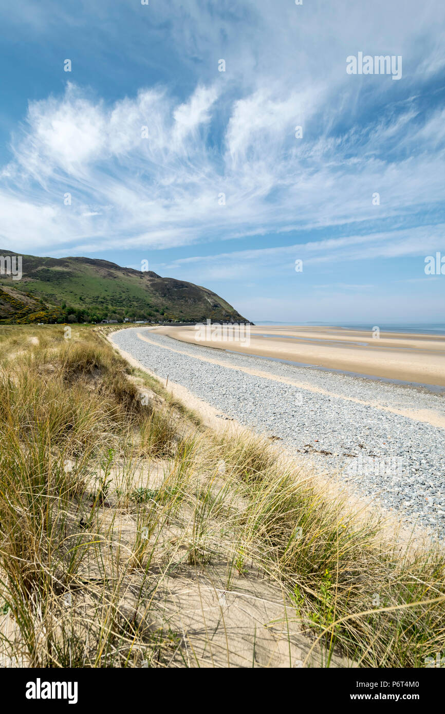Conwy morfa sand dunes hi-res stock photography and images - Alamy