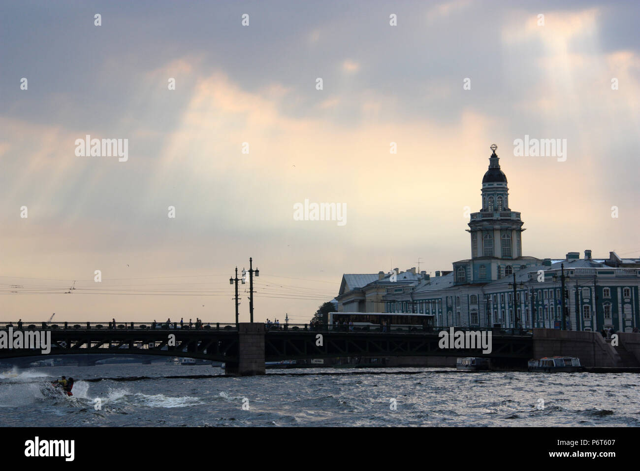 Saint petersburg skyline hi-res stock photography and images - Alamy