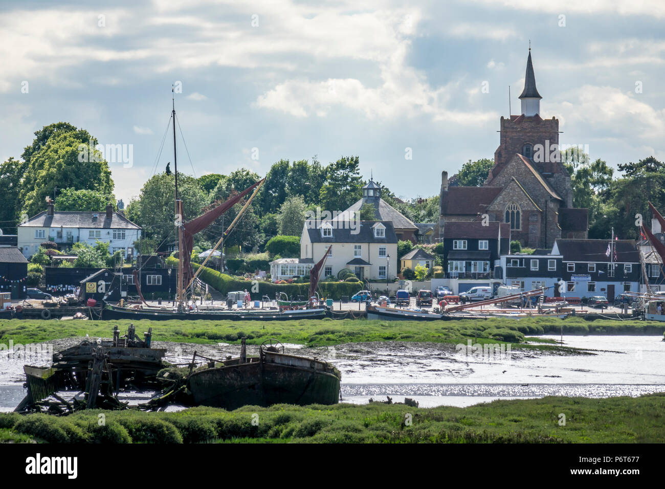 Maldon, The Hythe Stock Photo - Alamy