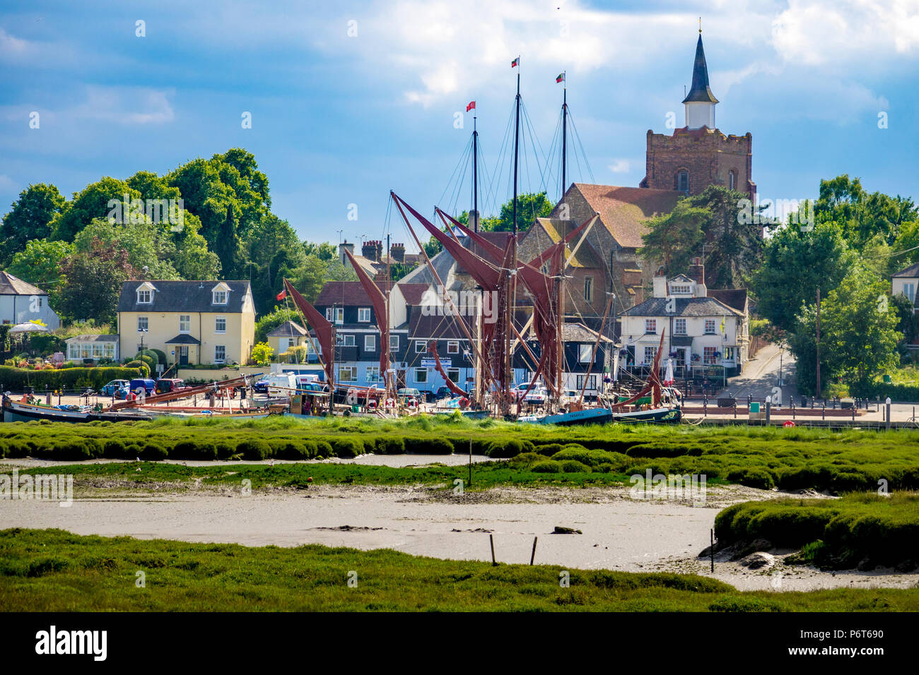 Maldon, The Hythe Stock Photo - Alamy