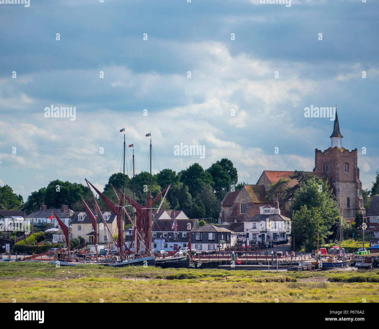 Maldon, The Hythe Stock Photo - Alamy