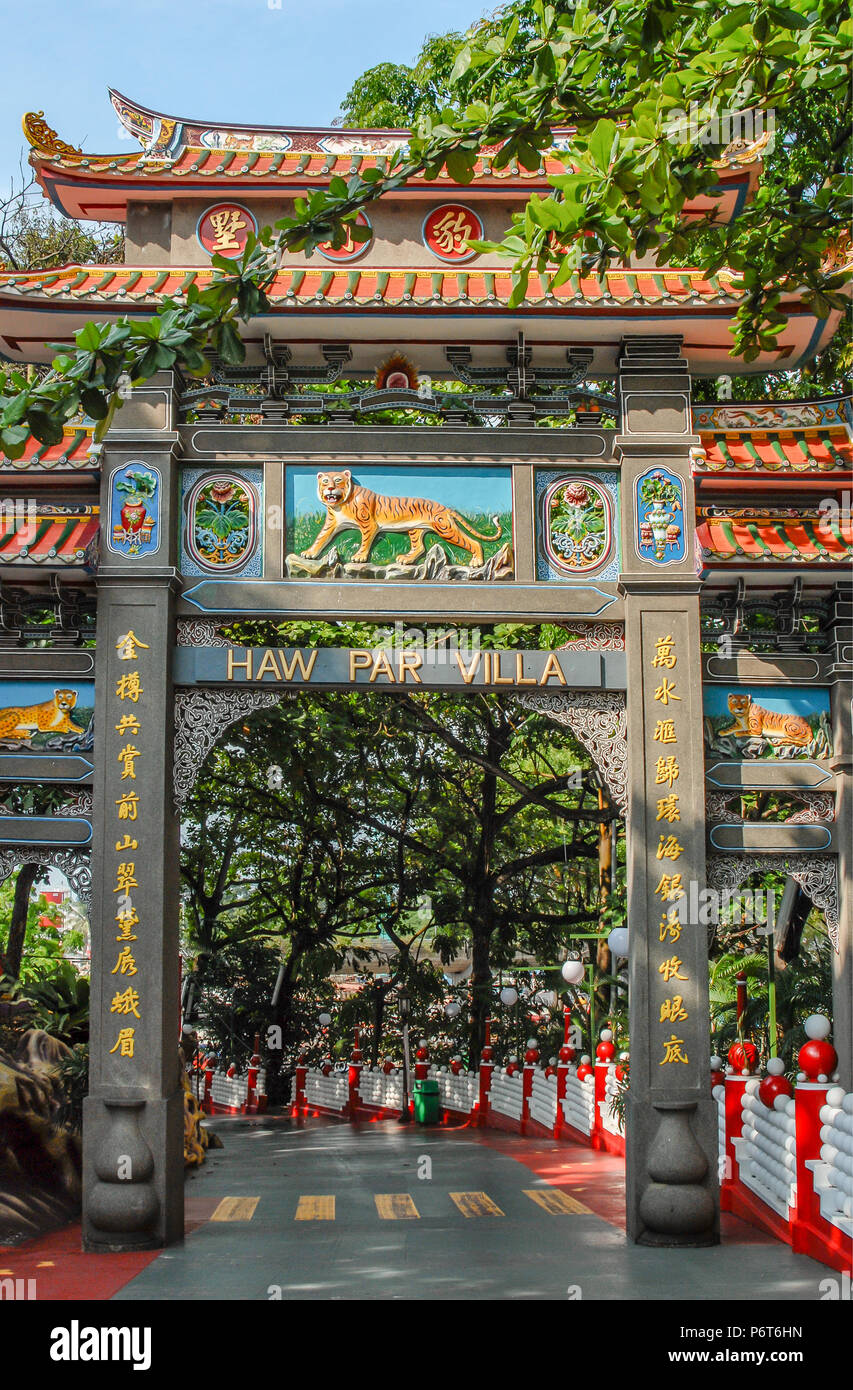 Tiger balm garden singapore hi-res stock photography and images - Alamy