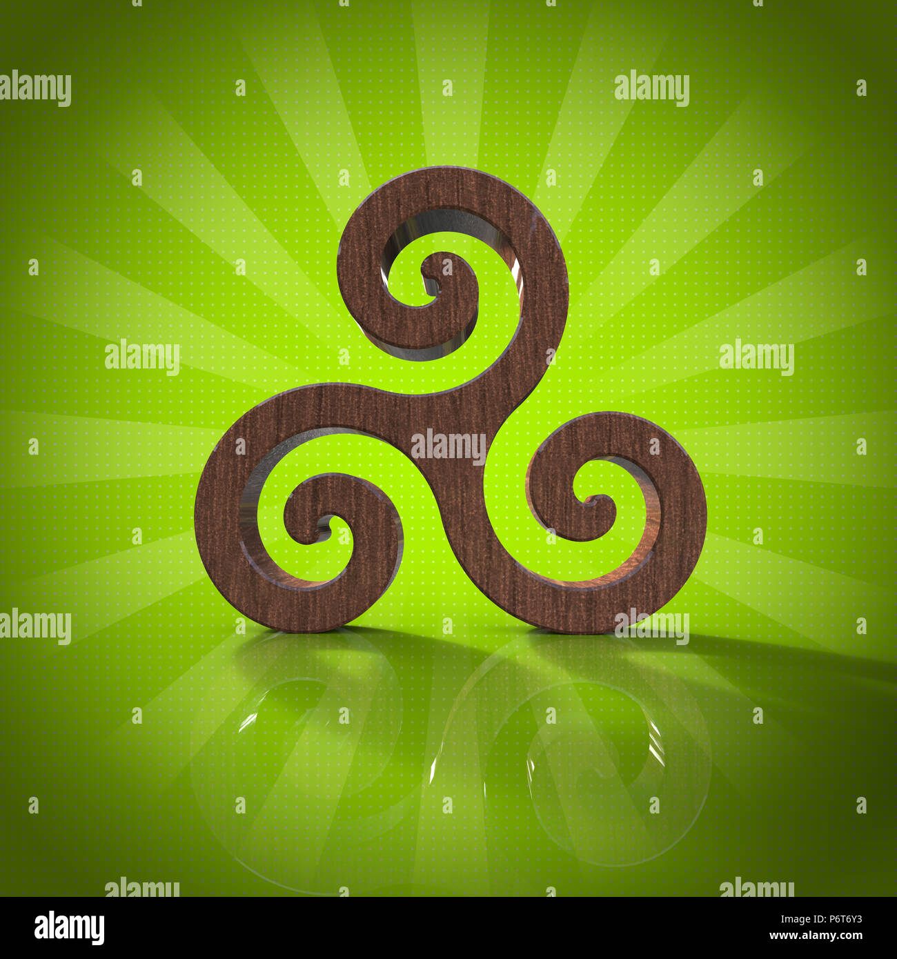 Triskell logo hi-res stock photography and images - Alamy