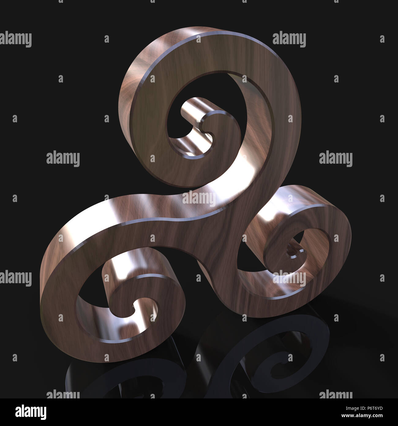 Triskell logo hi-res stock photography and images - Alamy