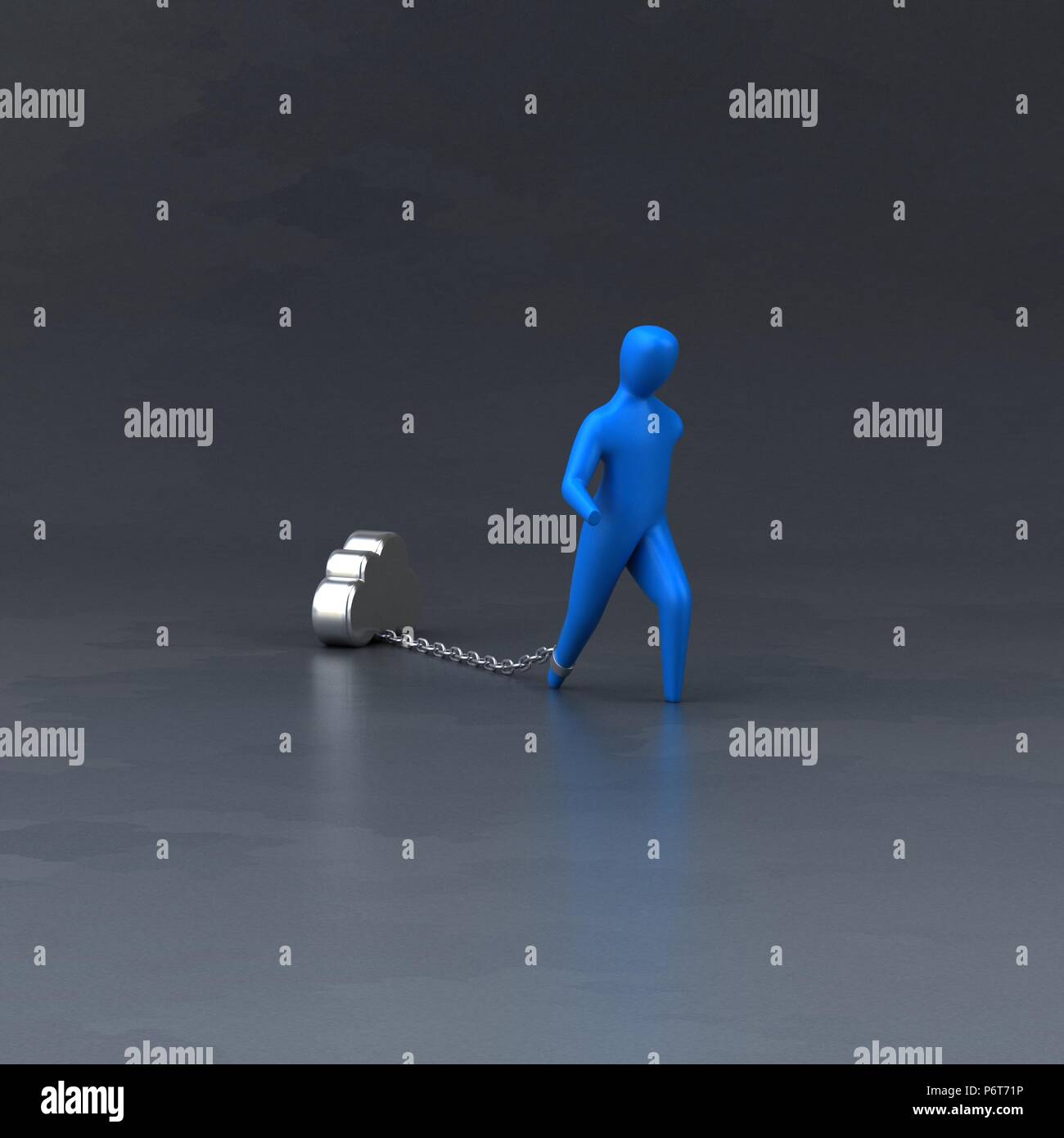 Burden symbol cloud hi-res stock photography and images - Alamy