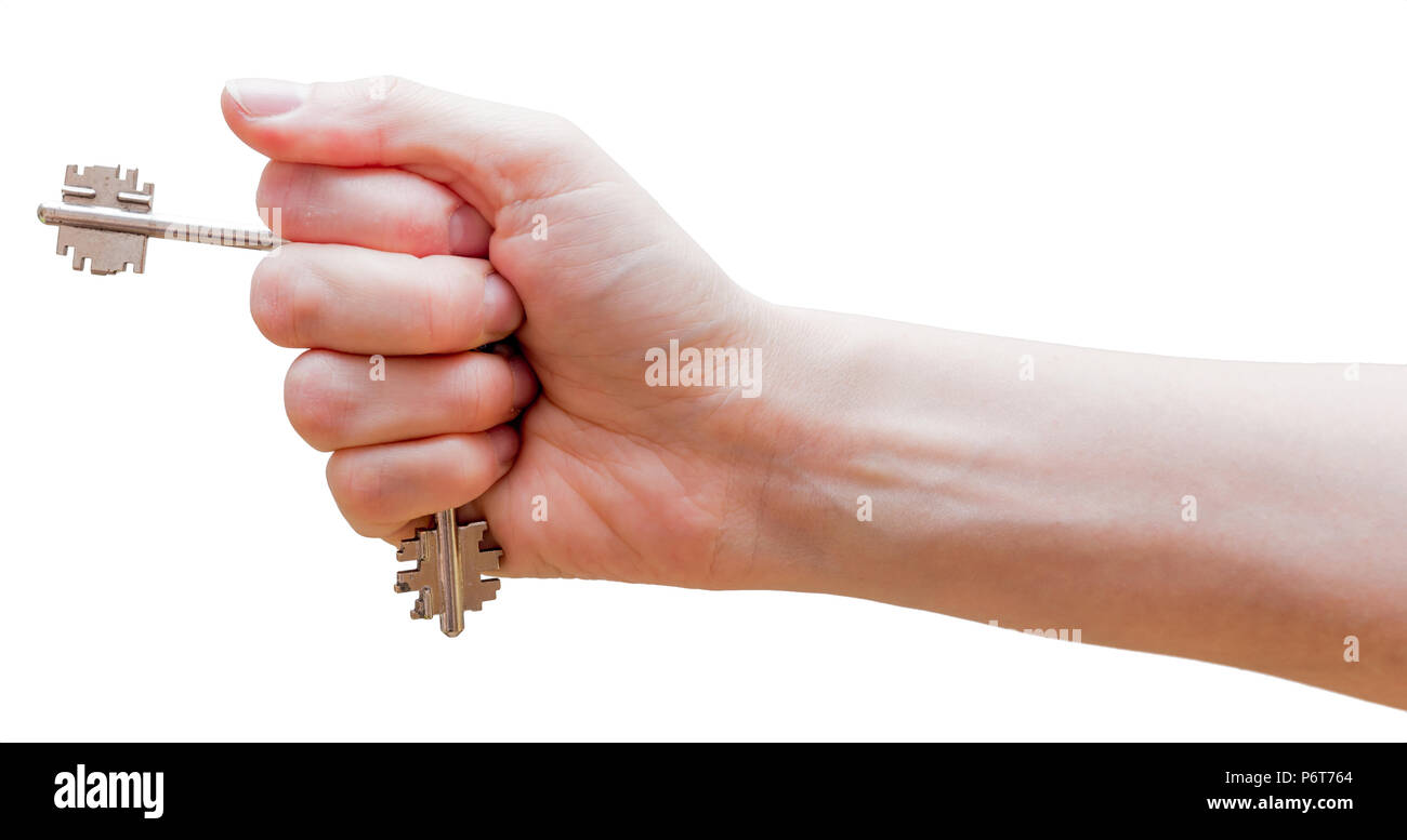 Woman self defence keys hi-res stock photography and images - Alamy