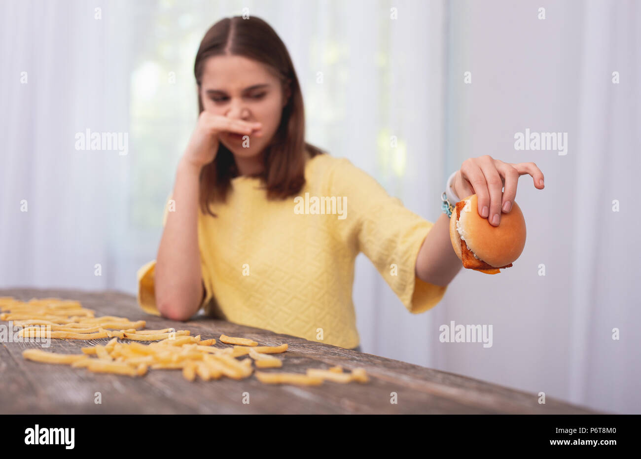 Disgusted teen hi-res stock photography and images - Alamy