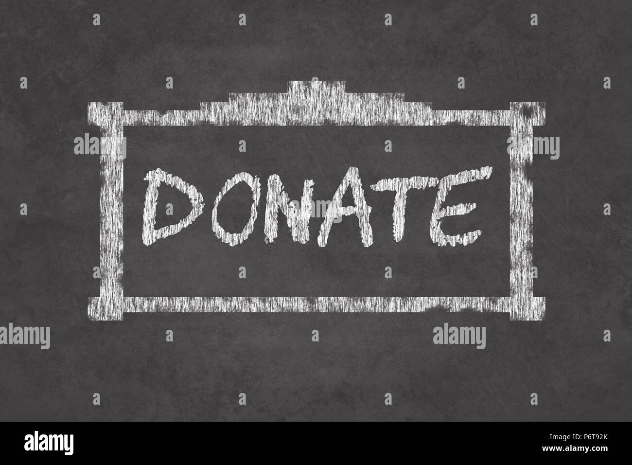 Donating money drawing hi-res stock photography and images - Alamy