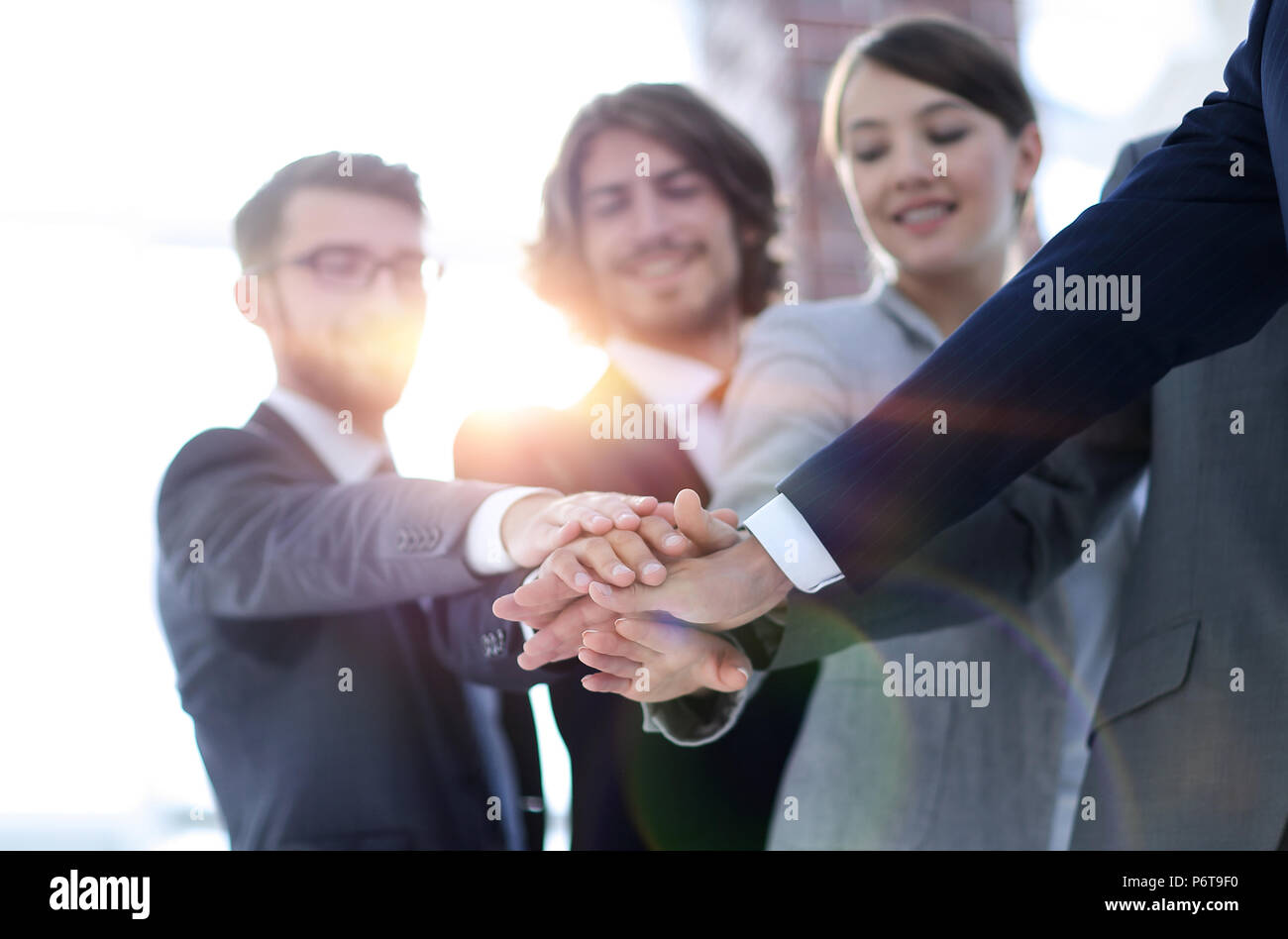 creative business team .the concept of teamwork Stock Photo - Alamy