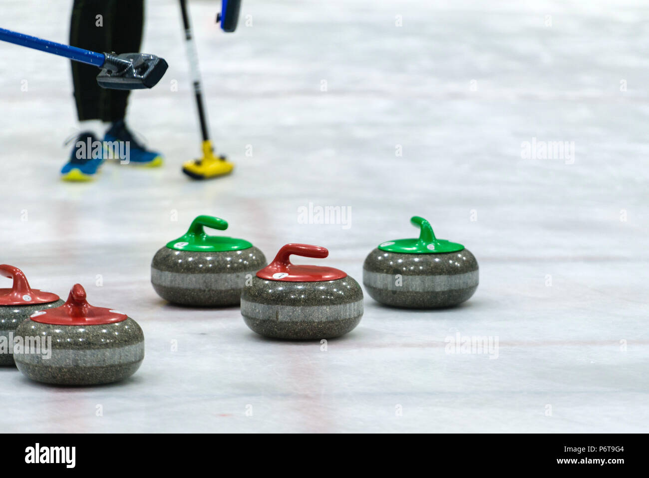 Curling rink closeup hi-res stock photography and images - Alamy