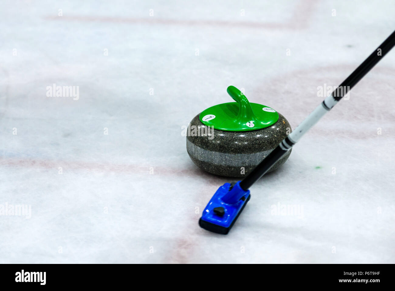 Curling rink closeup hi-res stock photography and images - Alamy