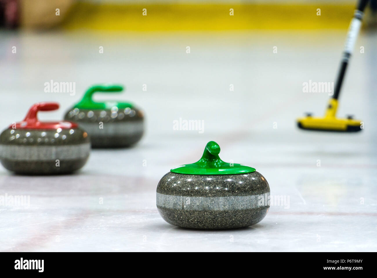 Curling rink closeup hi-res stock photography and images - Alamy