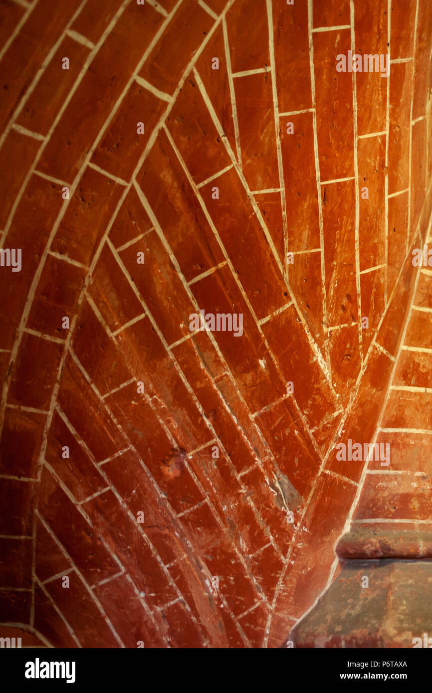 Spiral brick pattern hi-res stock photography and images - Alamy