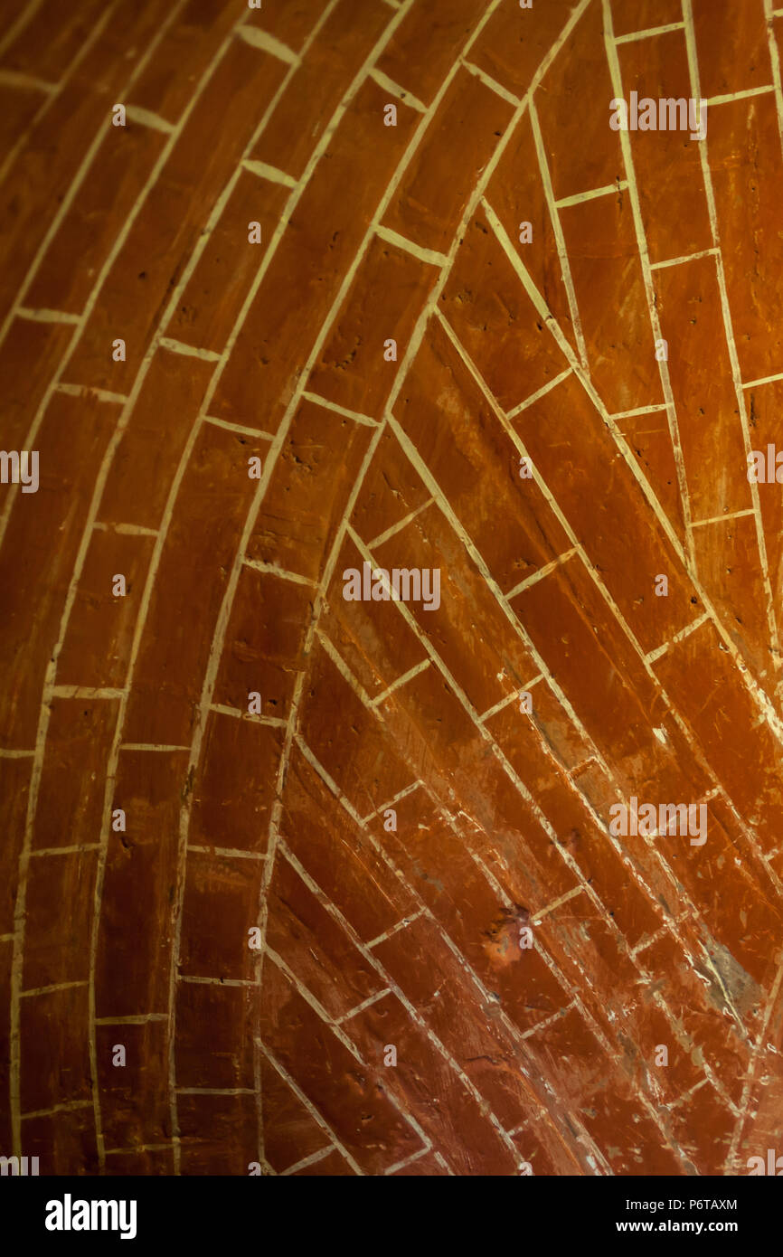 Spiral brick pattern hi-res stock photography and images - Alamy