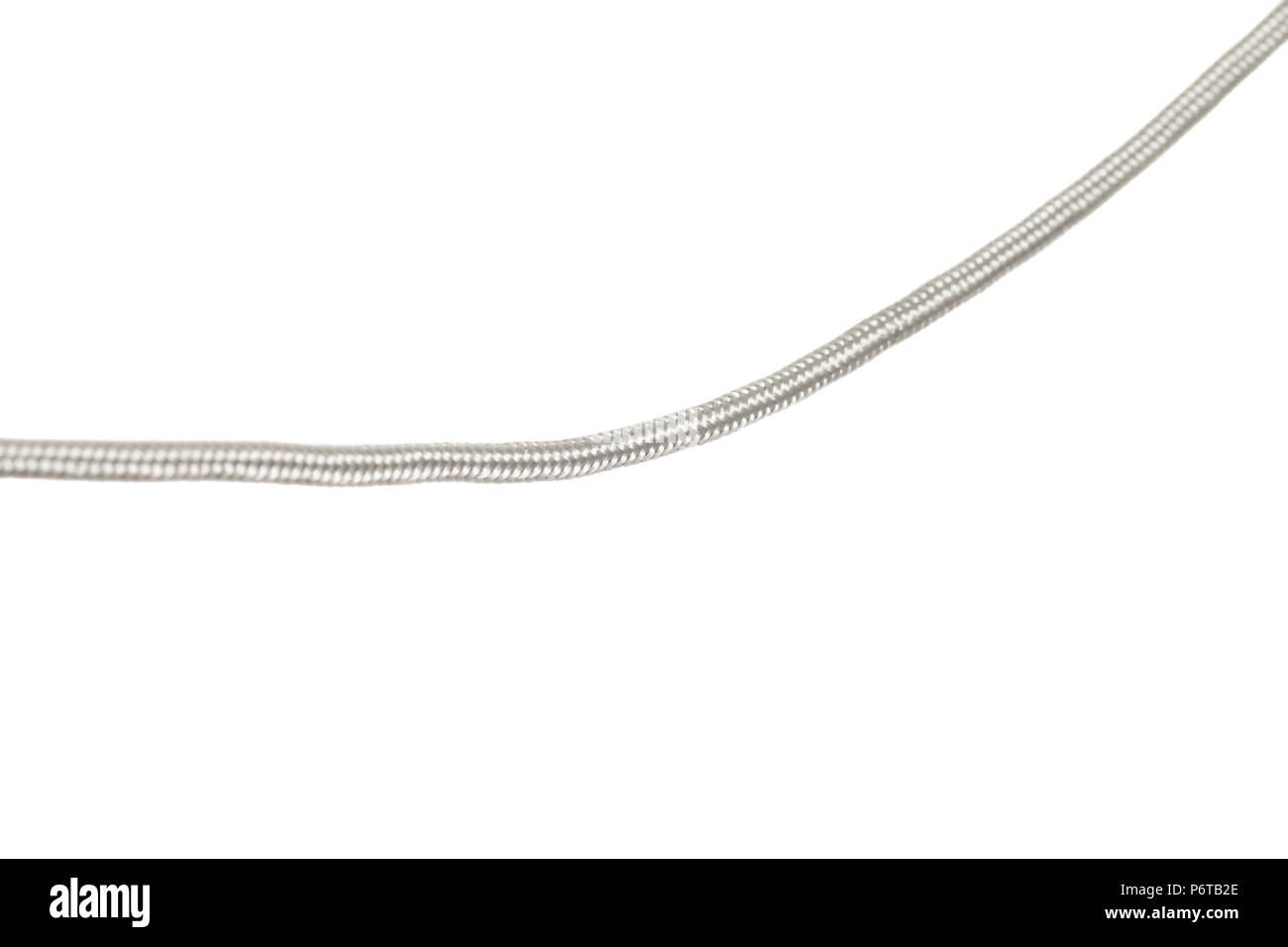 Silver rope hi-res stock photography and images - Alamy