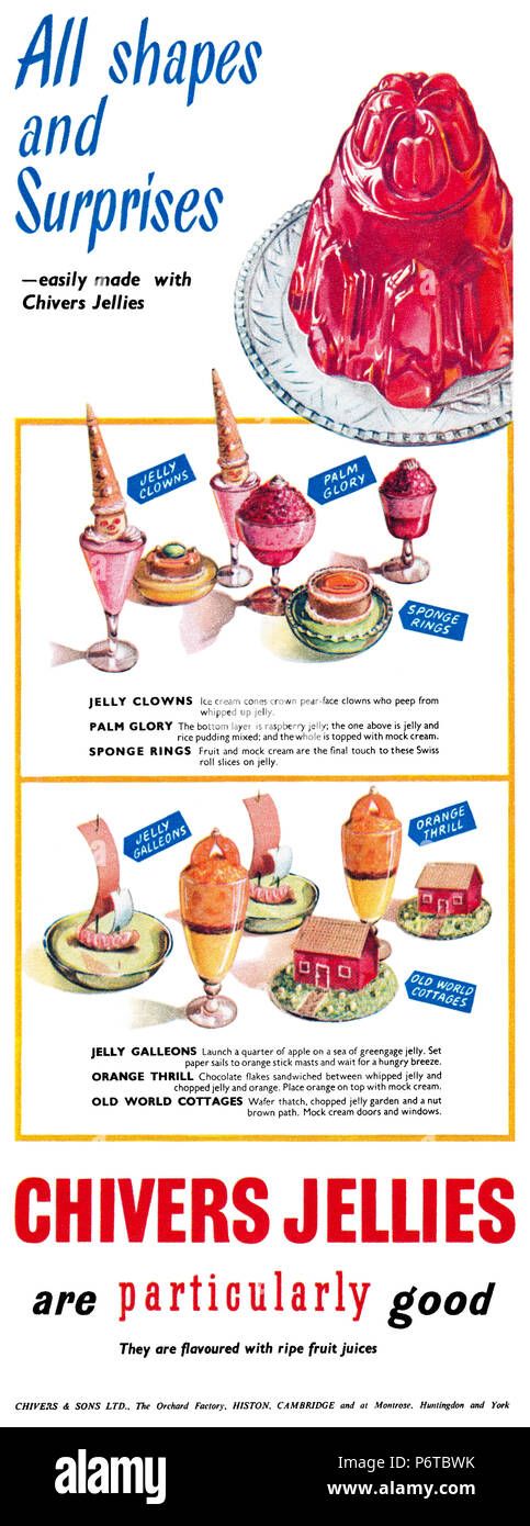 Chivers hi-res stock photography and images - Alamy