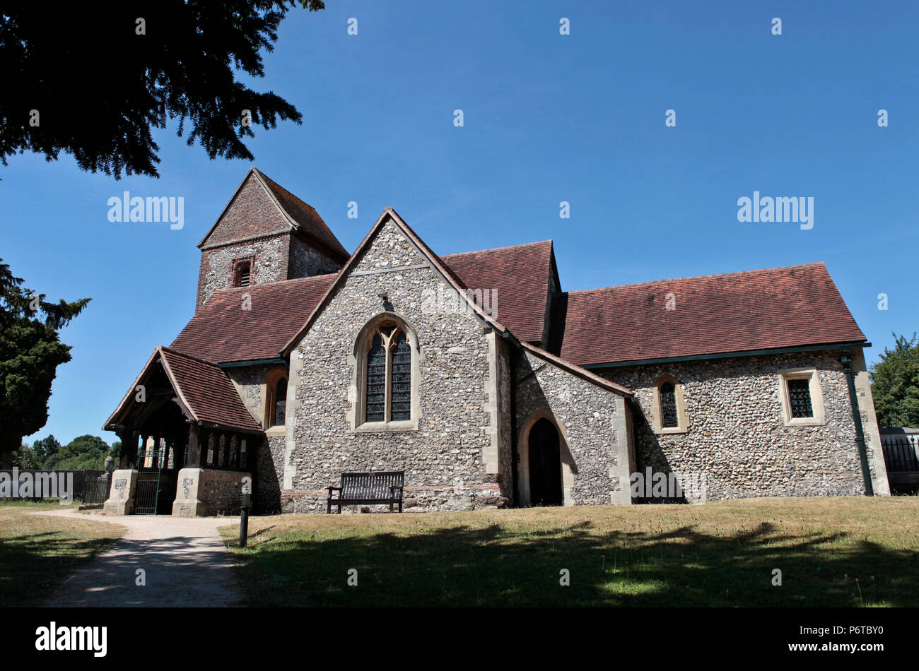 Historic 12th century church, Holy Cross Church, or Church of the Holy ...