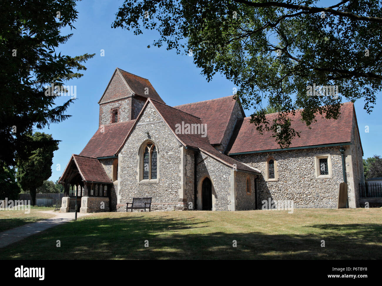 Historic 12th century church, Holy Cross Church, or Church of the Holy ...