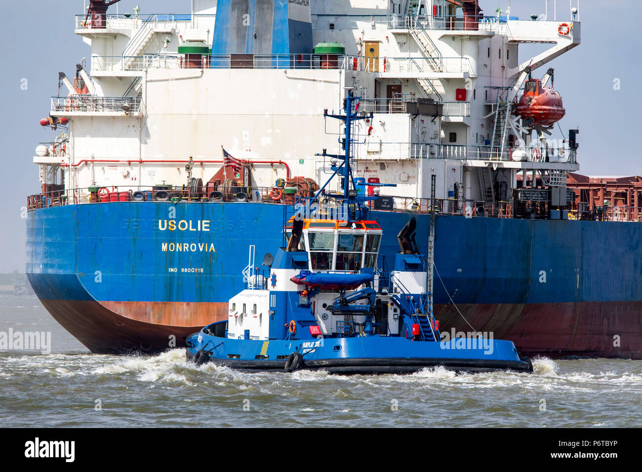 Container Terminal North Sea Terminal, Port of Antwerp, Belgium, harbor ...