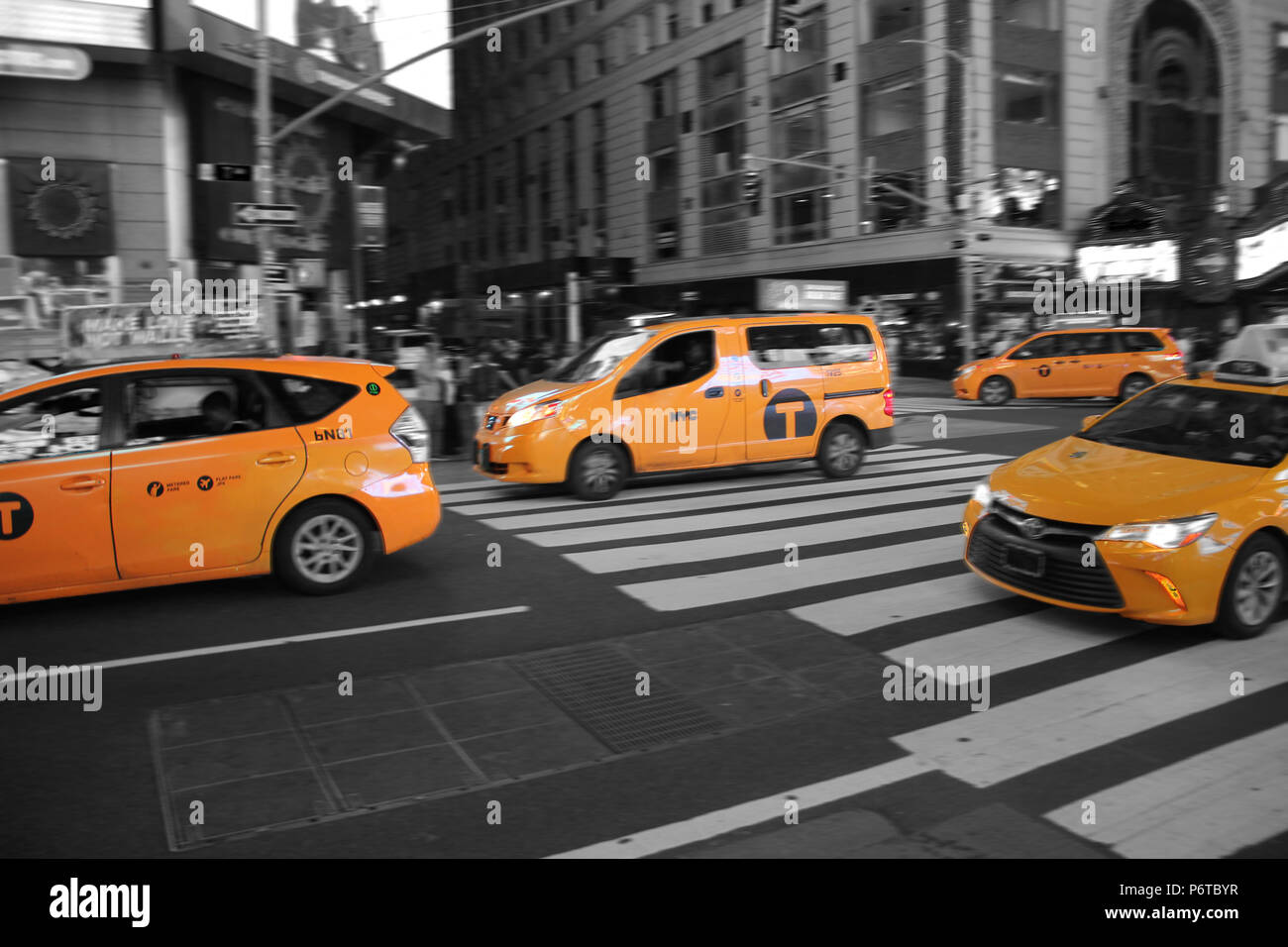 Taxis New York High Resolution Stock Photography and Images - Alamy