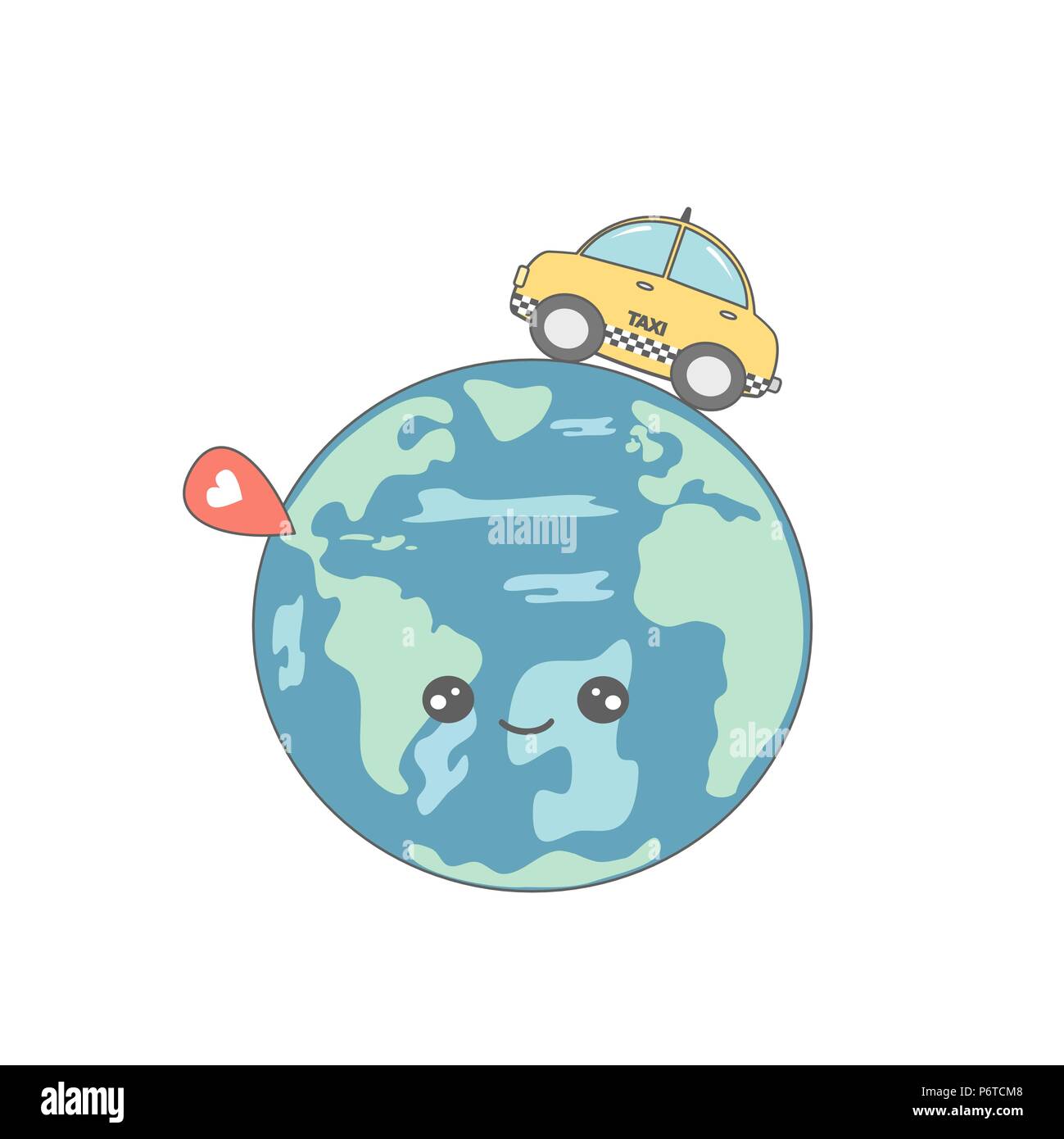 Maps cartoon Cut Out Stock Images & Pictures - Alamy