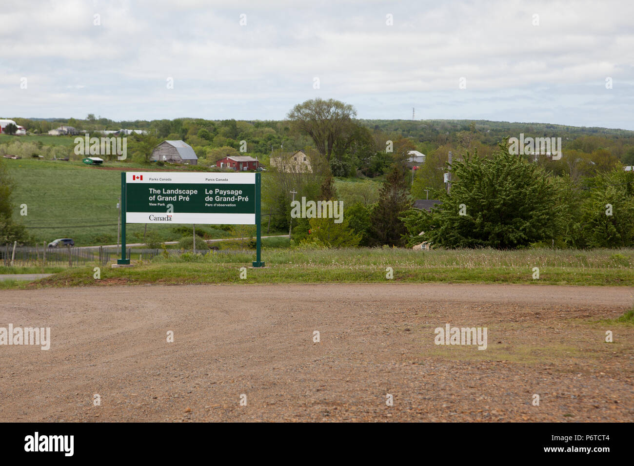 Grand Pre National Historic Site Stock Photos & Grand Pre National ...