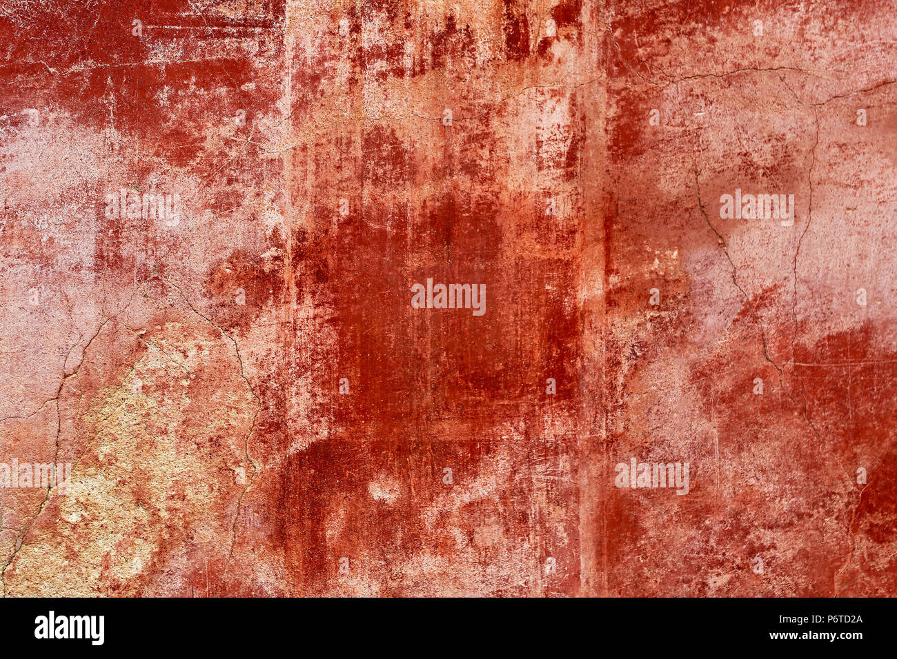 Grunge and rusty red background wall Stock Photo - Alamy