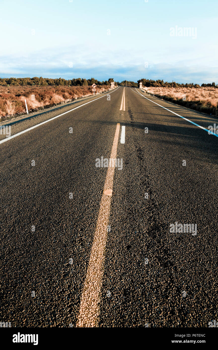 State Highway One in the North Island, New Zealand Stock Photo - Alamy