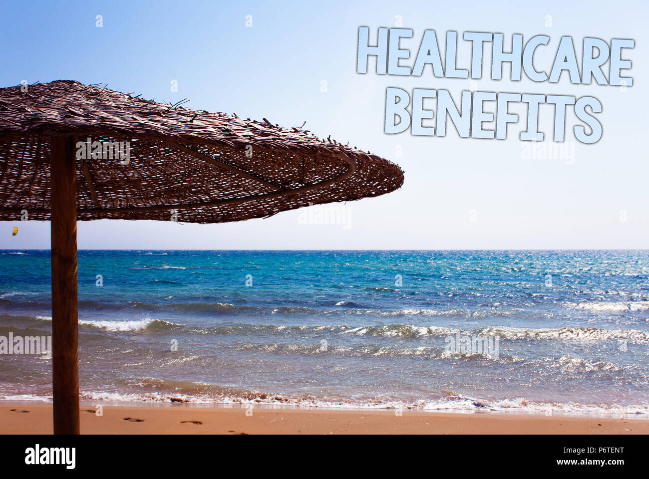 Writing note showing Healthcare Benefits. Business photo showcasing it ...