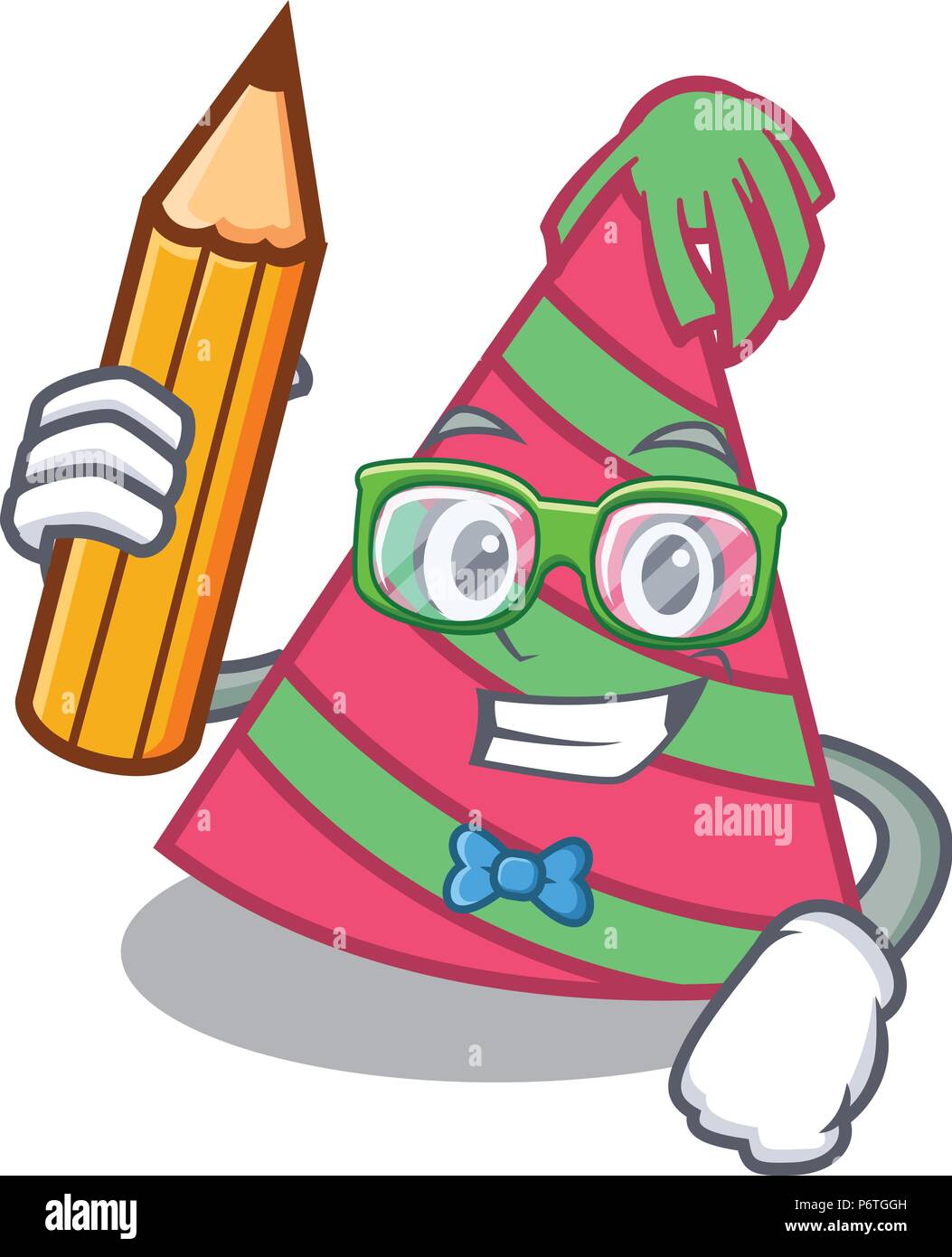 Student book party hat Stock Vector Images - Alamy