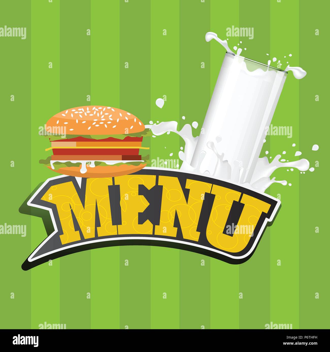 Vector Menu cards or cover design template. Cafe menu symbol logo Stock ...