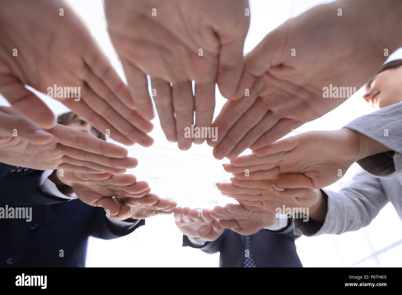 concept of teamwork and unity Stock Photo - Alamy