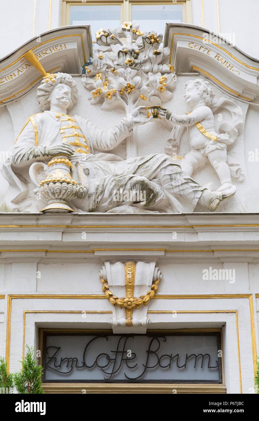 Coffe Baum (oldest coffee house in Germany), Leipzig, Saxony, Germany ...