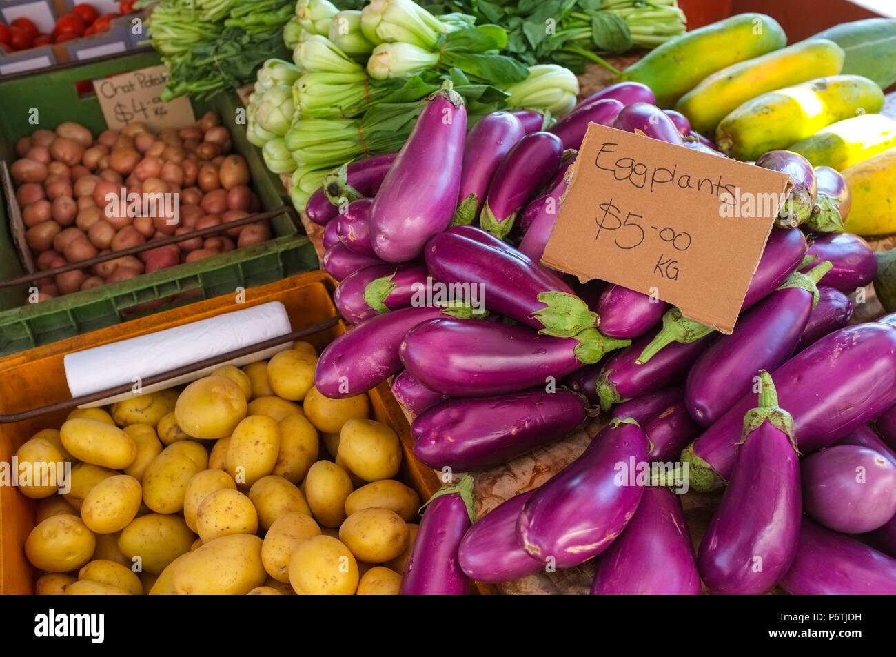 Vegetables price tag hi-res stock photography and images - Alamy