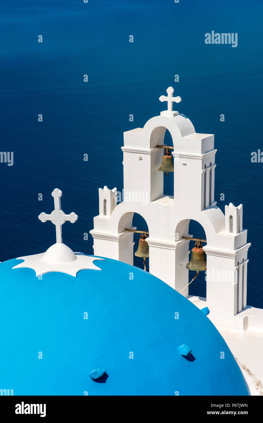 Three bells of thira hi-res stock photography and images - Alamy