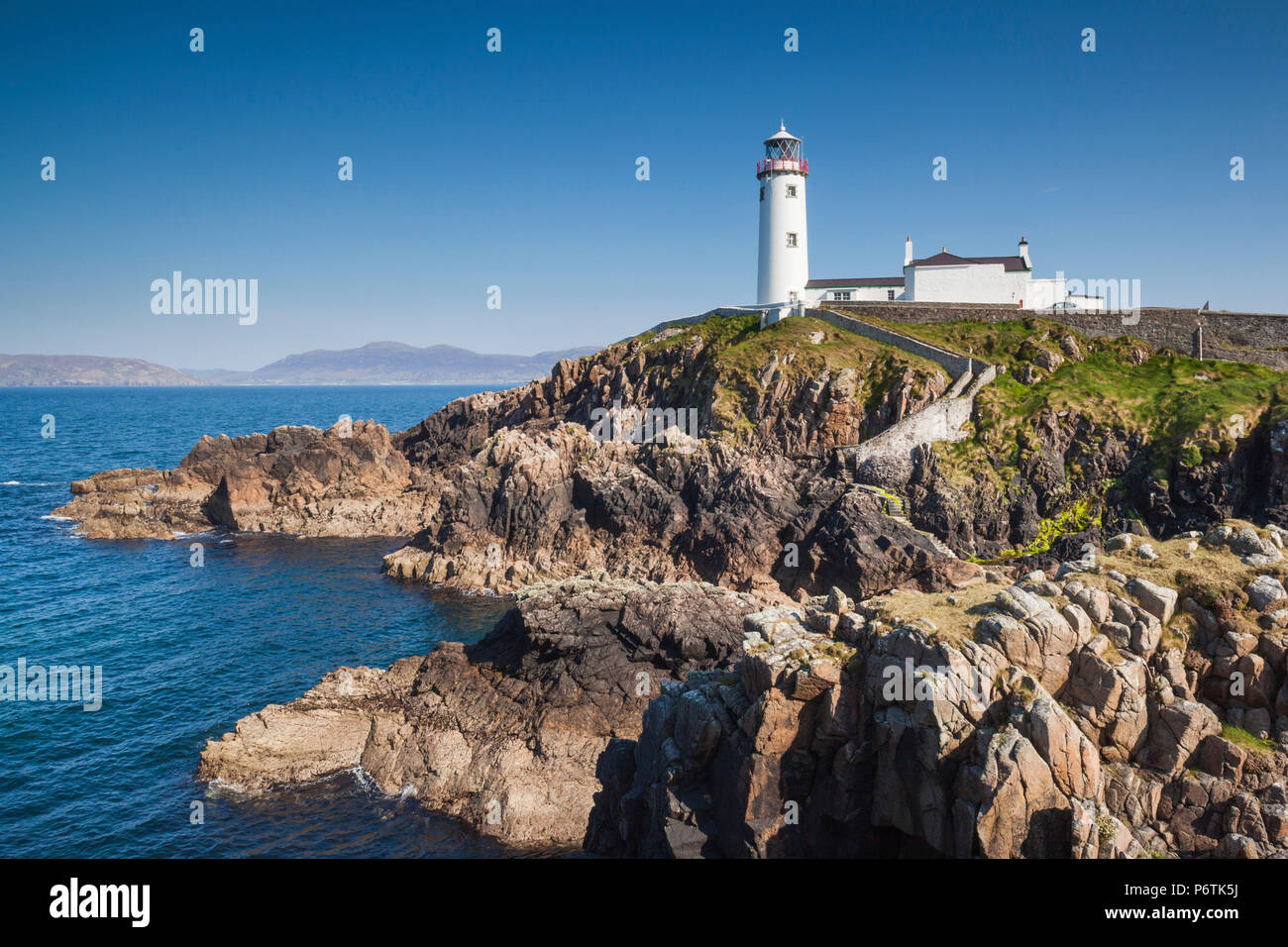 Ireland, County Donegal, Fanad Peninsula, Fanad Head Lighthouse Stock ... Ireland, County Donegal, Fanad Peninsula, Fanad Head Lighthouse Stock ...