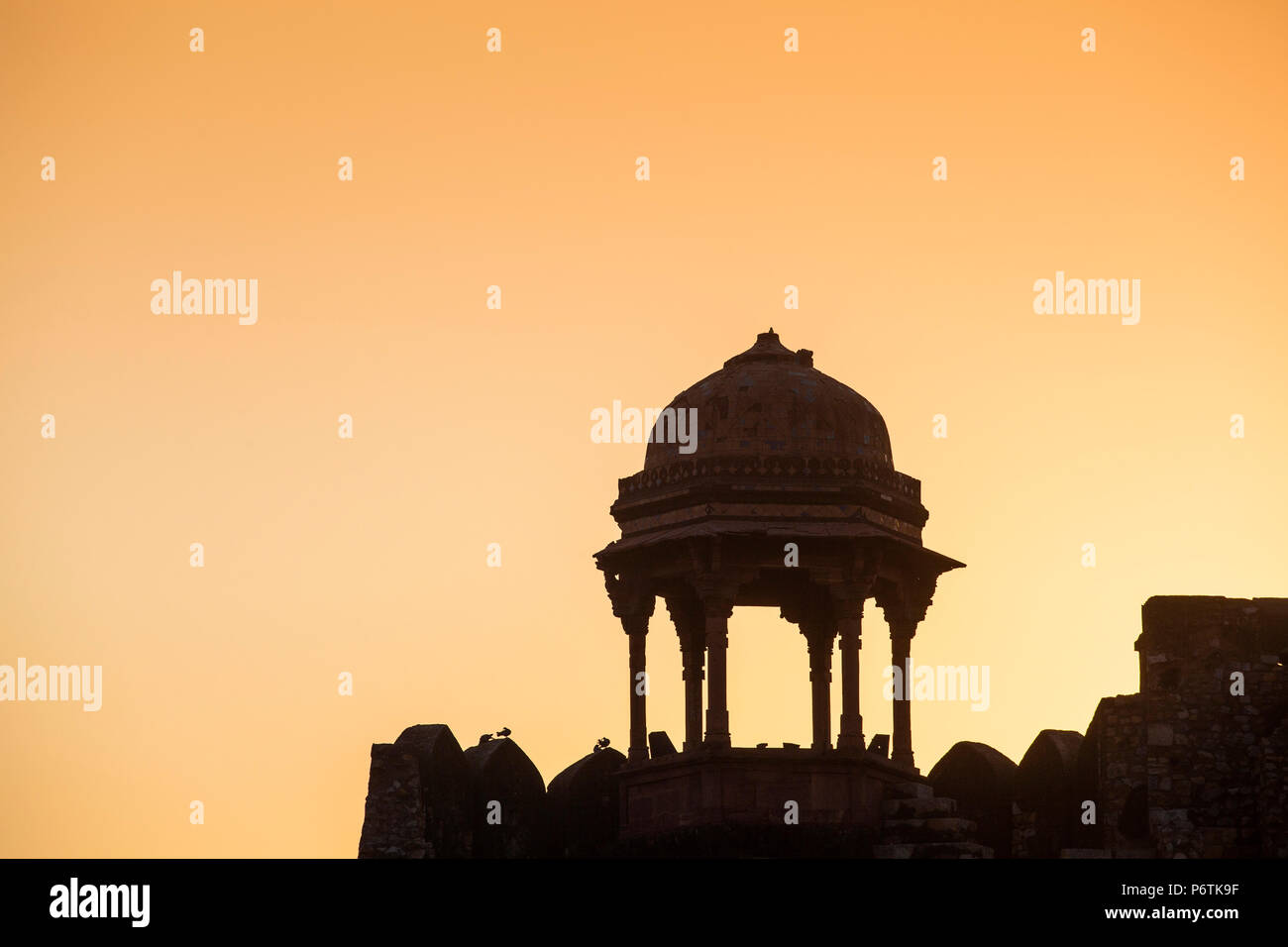 India, Delhi, Purana Quila - Old Fort Stock Photo - Alamy