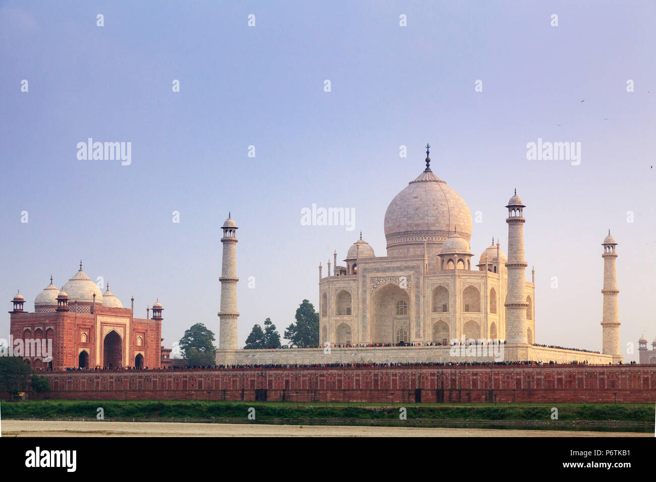 India, Uttar Pradesh, Agra, Taj Mahal (UNESCO site Stock Photo - Alamy