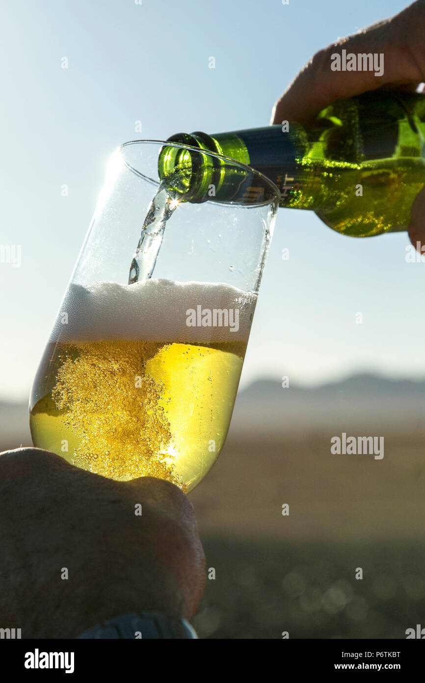 Behind the bottle hi-res stock photography and images - Alamy