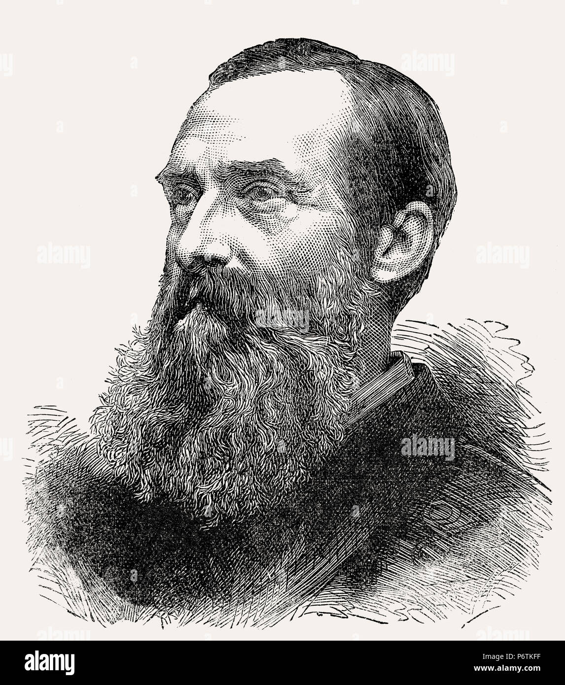 General Sir Michael Anthony Shrapnel Biddulph, 1823 –1904, a British ...