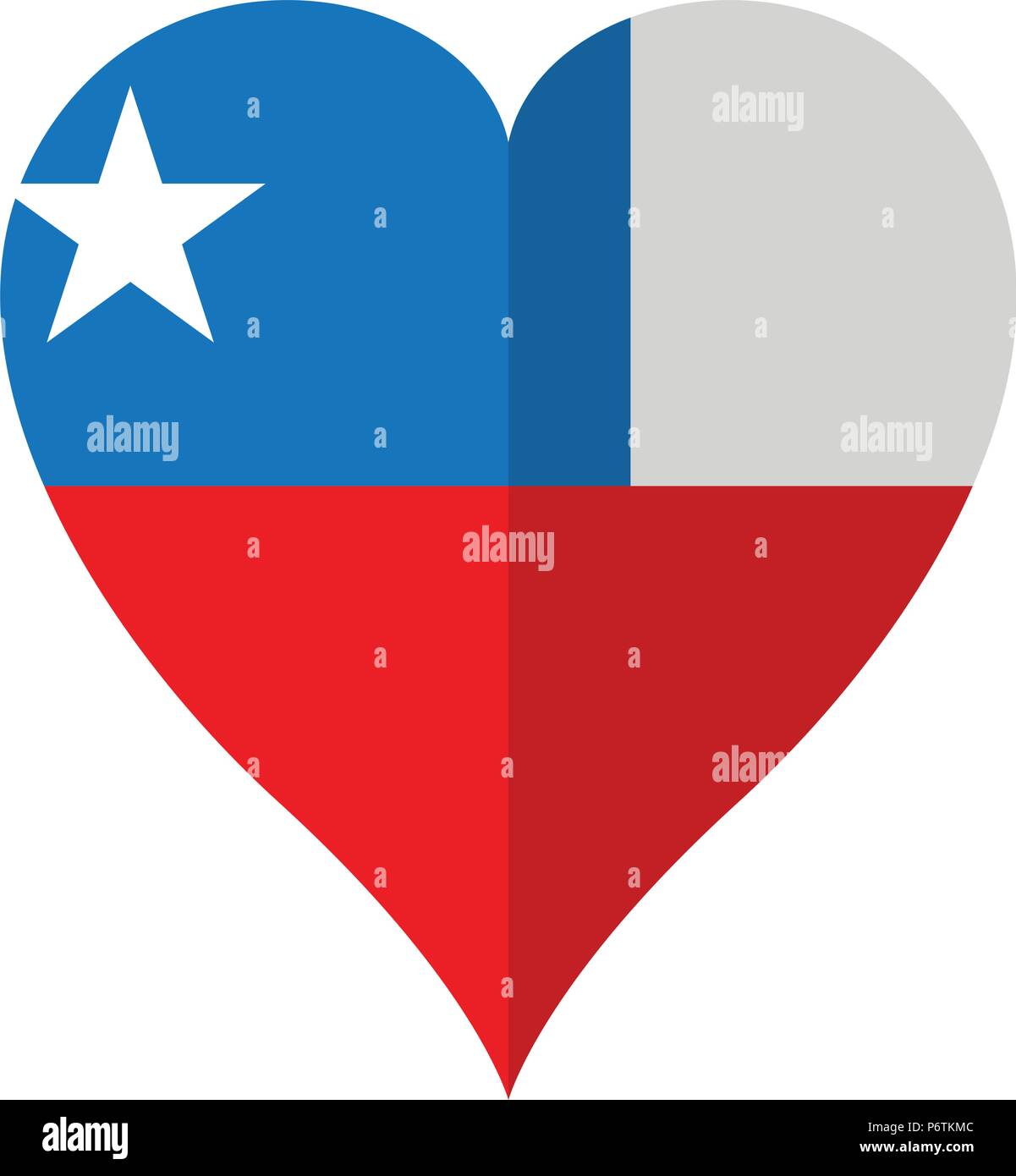 Chile flag chilean banner on Stock Vector Images - Alamy