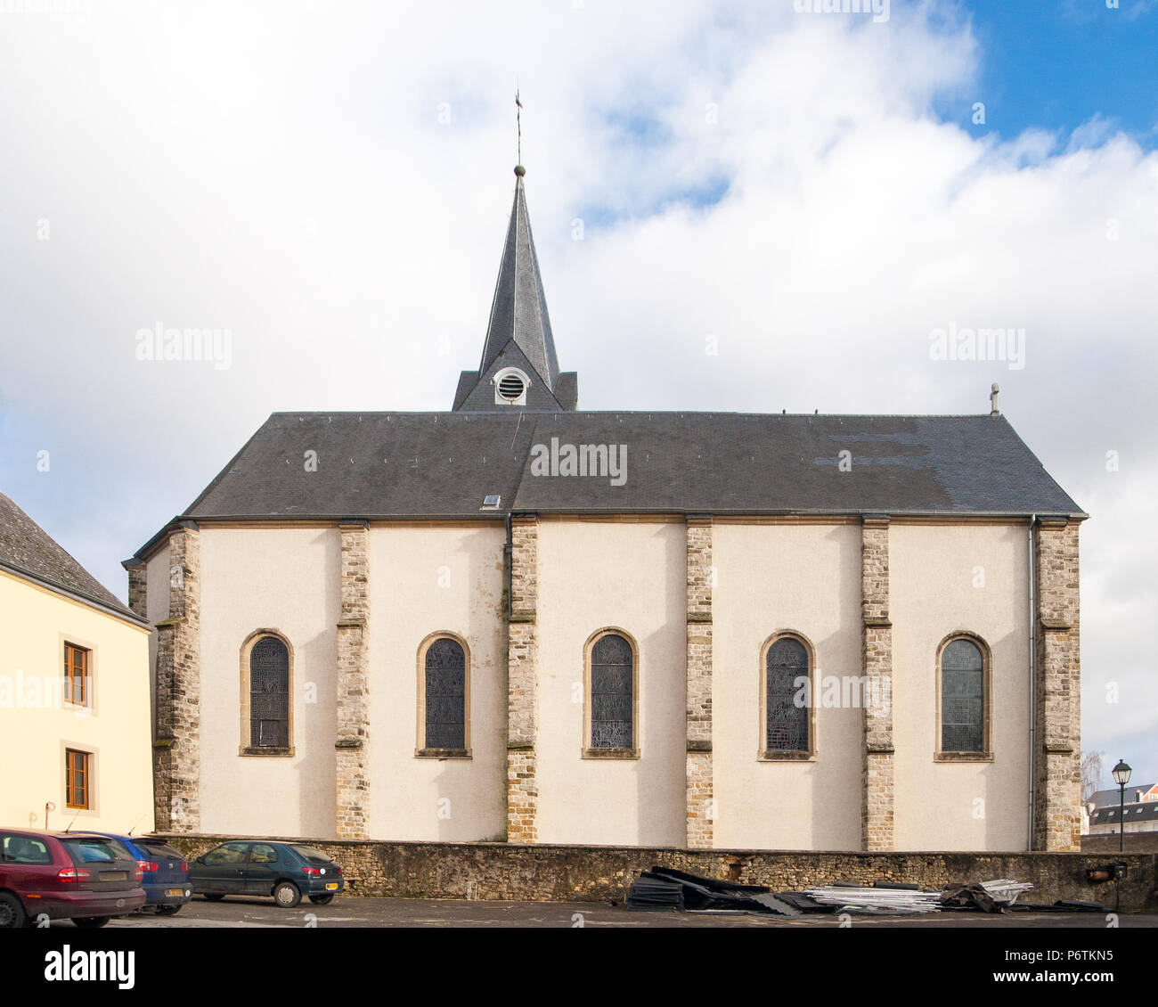 Church in Aspelt Stock Photo - Alamy