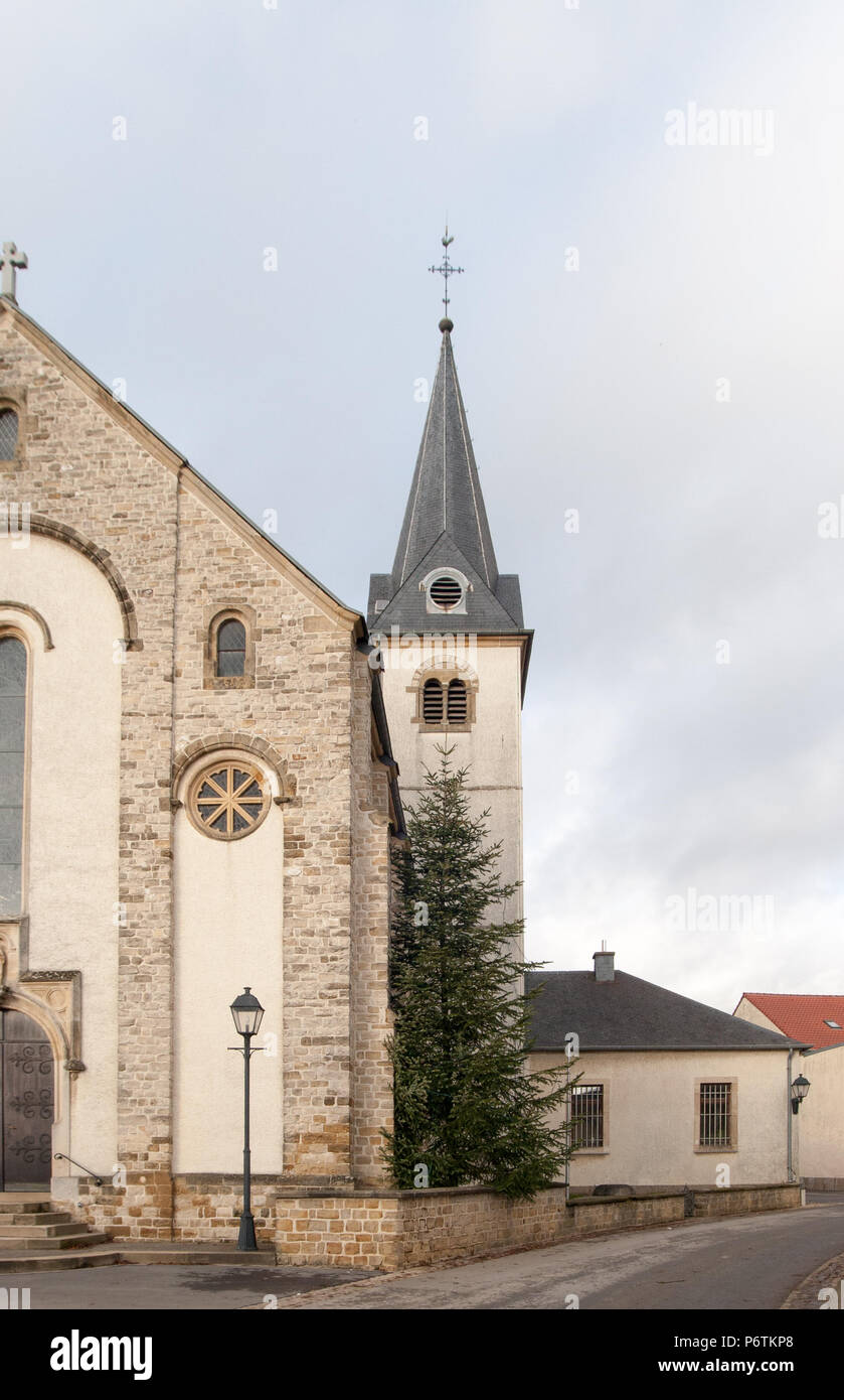 Church in Aspelt Stock Photo - Alamy